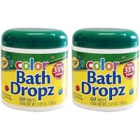 Amazon.com: Crayola Bath Dropz 3.59 oz 60 Tablets (Pack of 2) : Beauty ...