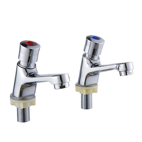 Self Closing Auto Off Water Saver Basin Taps by Grand Taps UK (1025 ...