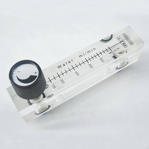 100-1000mL/min LZM-6T Acrylic Panel Water Liquid Flowmeter Rotameter ...