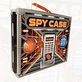 Spy Master Briefcase Black Spy kit - Secret agent mission handbook with ...