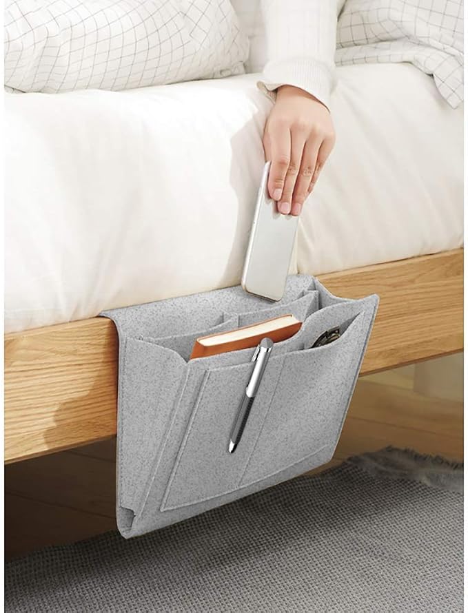 Filz Bettablage Organizer,Felt Bedside Caddy Storage Bag,Einhängen ...
