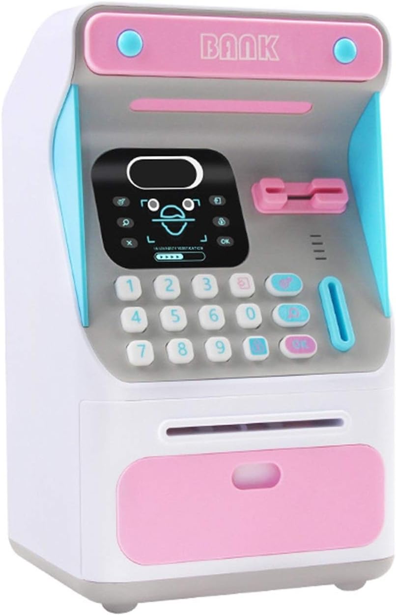 Kids Bank Kids' Money Banks - Child Money ATM Automatic Deposit and ...
