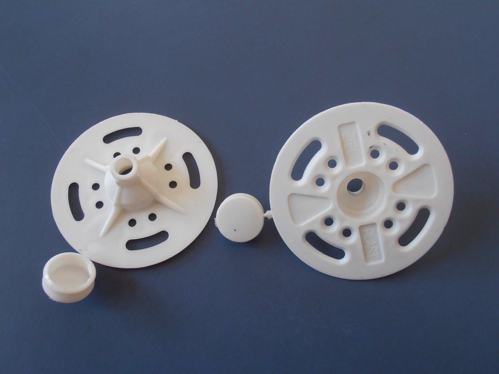 100 x insulation plastic washers: Amazon.co.uk: DIY & Tools