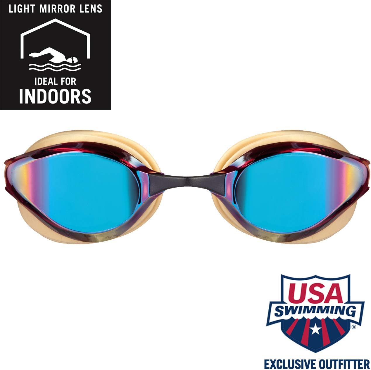 Arena Unisex Arena Unisex Racing Goggles Python Mirror goggles swimming ...