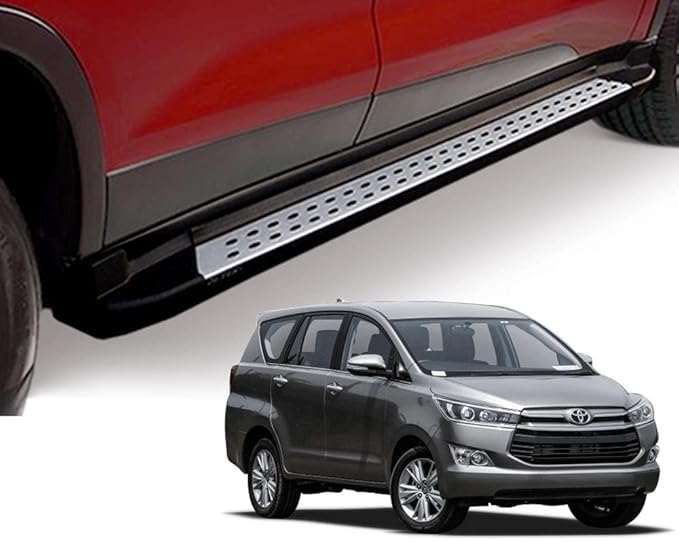 Autopearl Car Side Foot Guard Set for Toyota Innova Crysta (Set of 2 ...