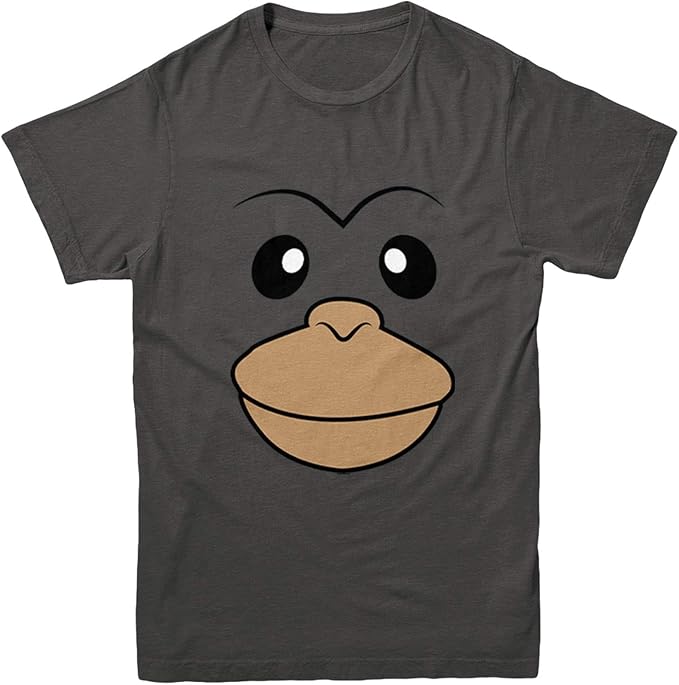 Amazon.com: Monkey Face - Wild Animal Youth T-Shirt: Clothing