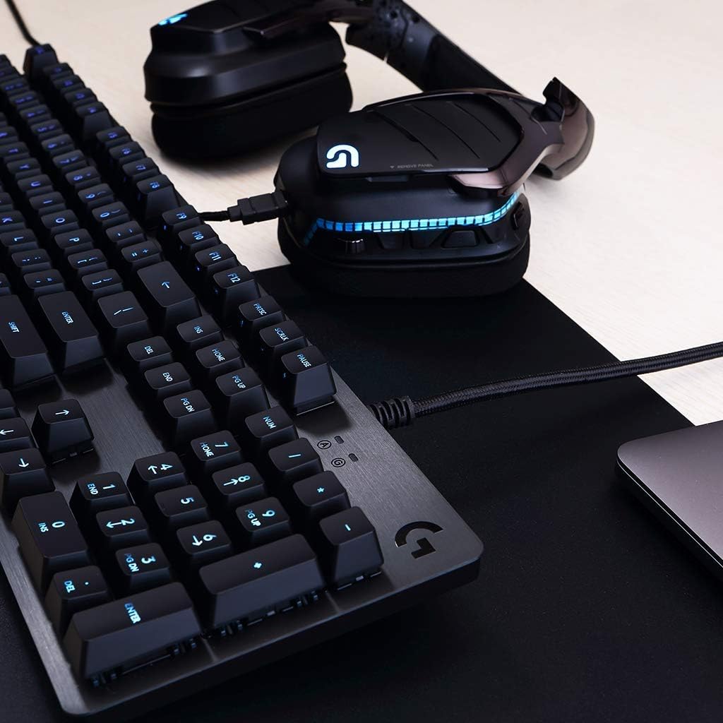 Logitech G512 RGB Backlit Mechanical Gaming Keyboard with Romer-G ...