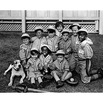 Amazon.com: Little Rascals Our Gang Our Gang Baseball Team 8 x 10 Photo ...