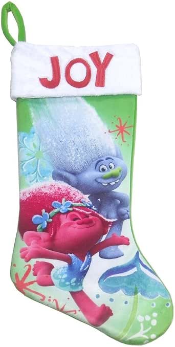 Amazon.com: Trolls Poppy Christmas Holiday Stocking Happy Holidays (Joy ...