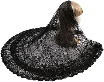 Simlehouse Lace Mantilla Catholic Church Chapel Veil Head Covering ...