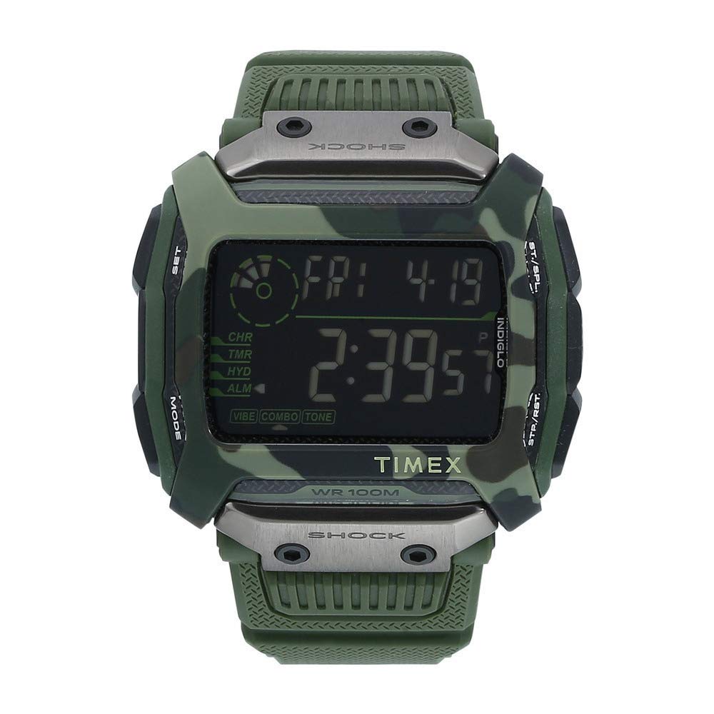 Buy TIMEX Digital Men's Watch (Green Dial Green Colored Strap) at Amazon.in