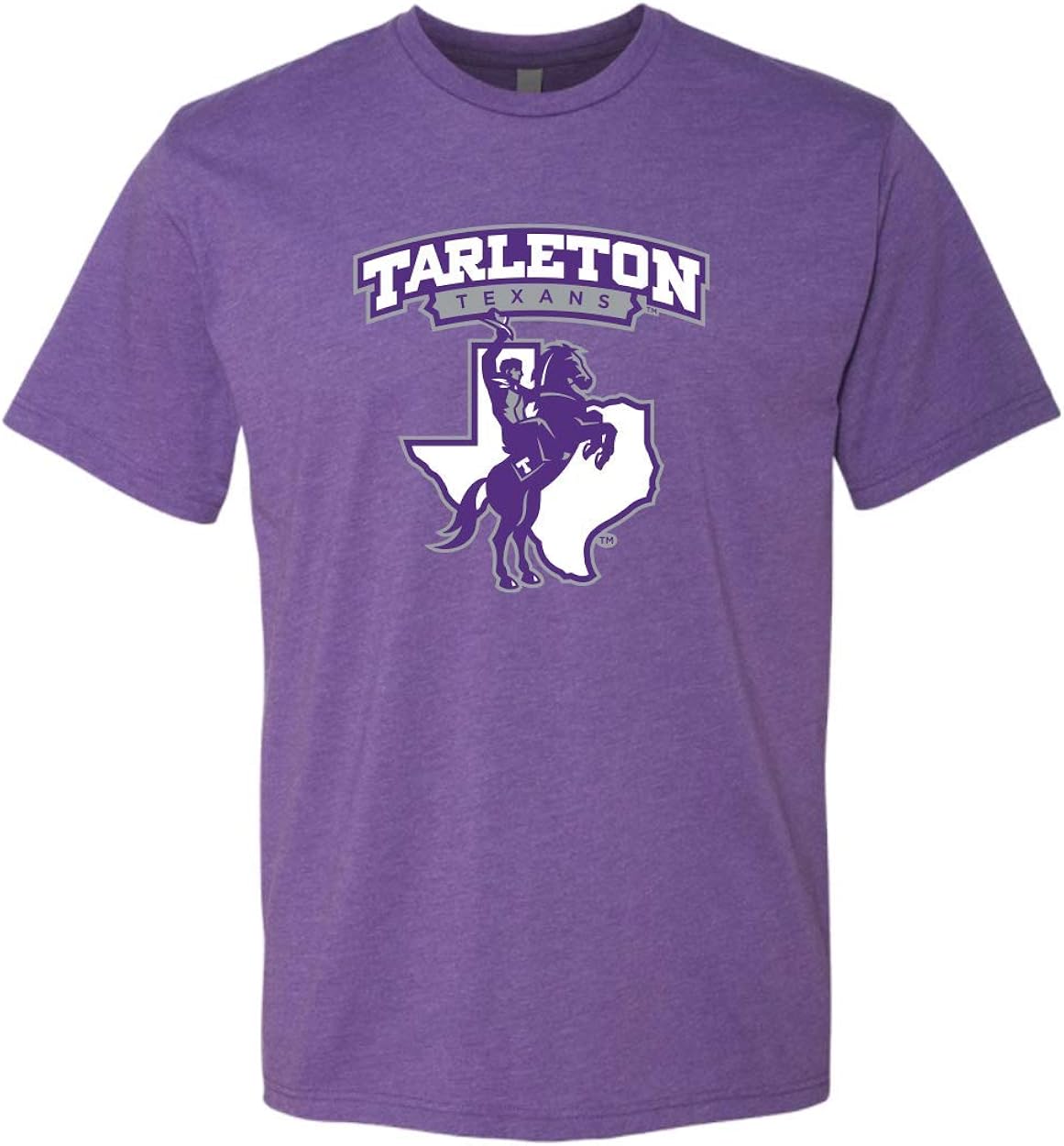 Amazon.com: CreateMyTee | Premium Purple Tarleton Texans Full Logo ...