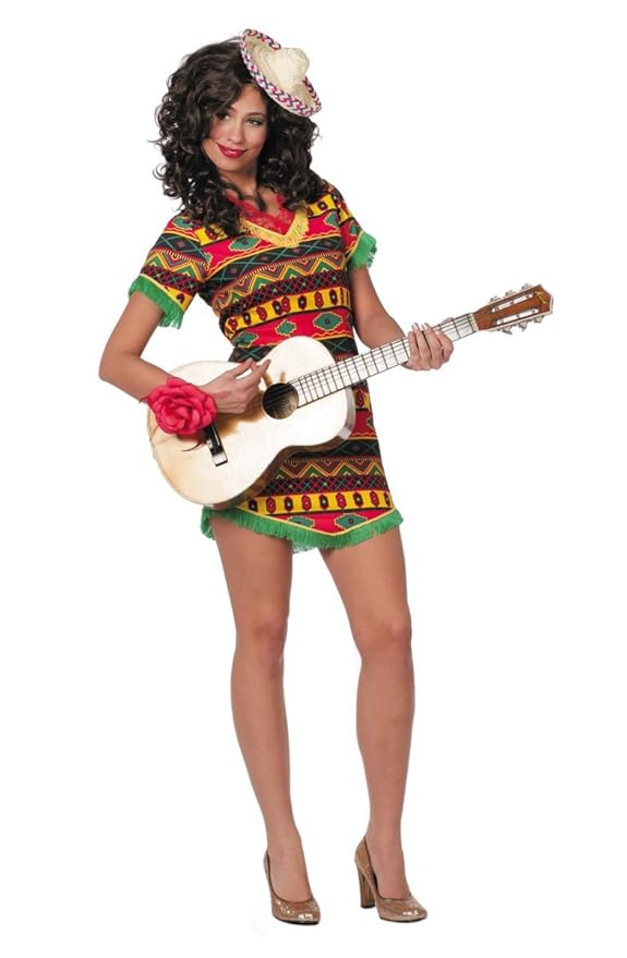Mexican Girl Costume: Amazon.co.uk: Clothing