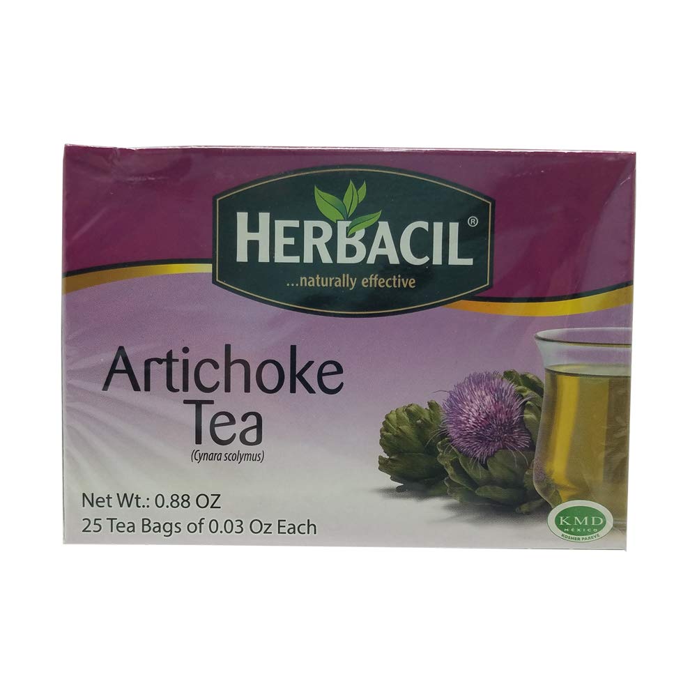 Amazon.com : Herbacil Atichoke Tea 25 Ct : Grocery Tea Sampler ...