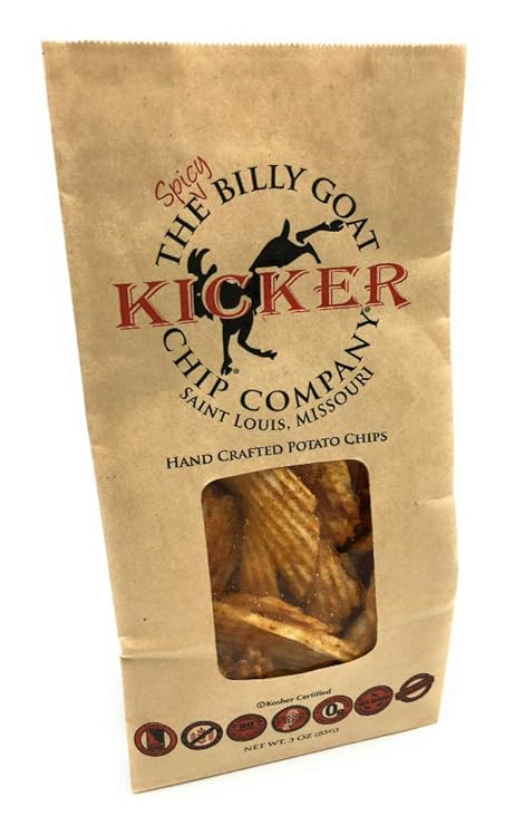 Amazon.com: Billy Goat Chip, Chips Potato Kickers, 3 Ounce