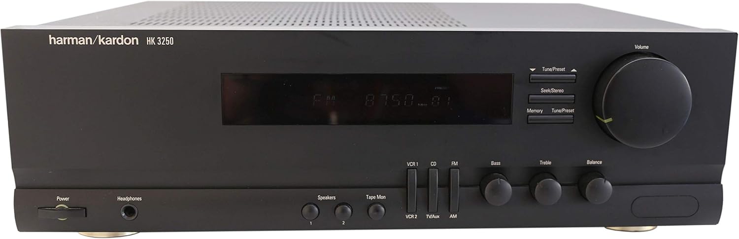 Harman/ kardon HK 3250 Stereo Receiver in schwarz: Amazon.de: Elektronik