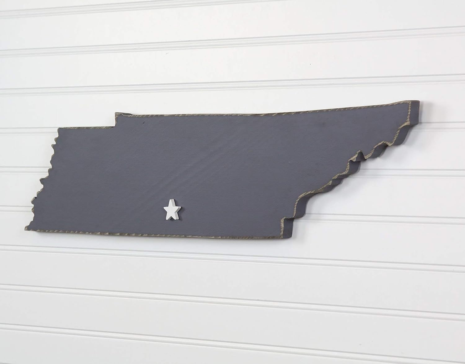 Amazon.com: Tennessee State Shape Wood Cutout Sign Wall Art. 24" wide ...