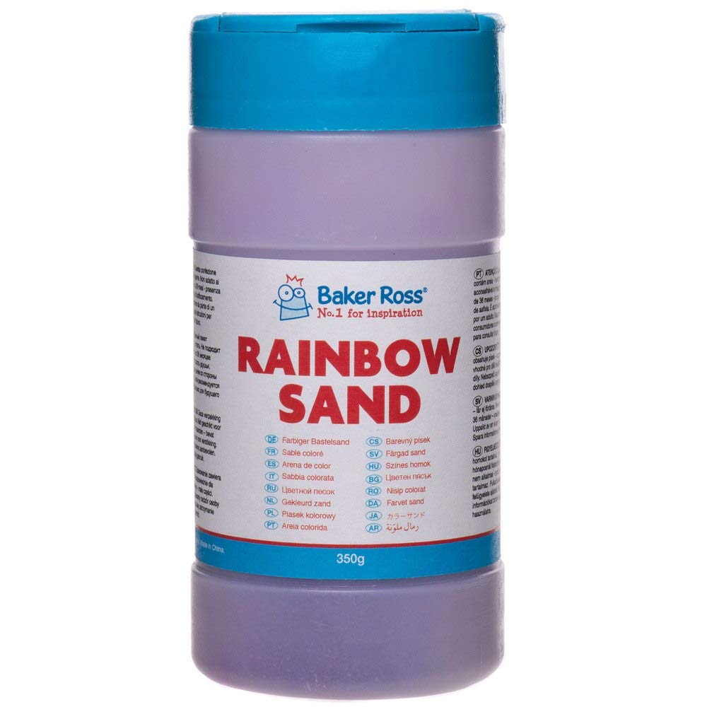 Baker Ross AT710 Rainbow Coloured Sand, For Kids Arts and Crafts ...