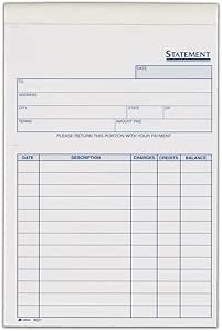 Amazon.com : Adams Statement Single Sheets, 5.63 x 8.44, 100 Sheets ...