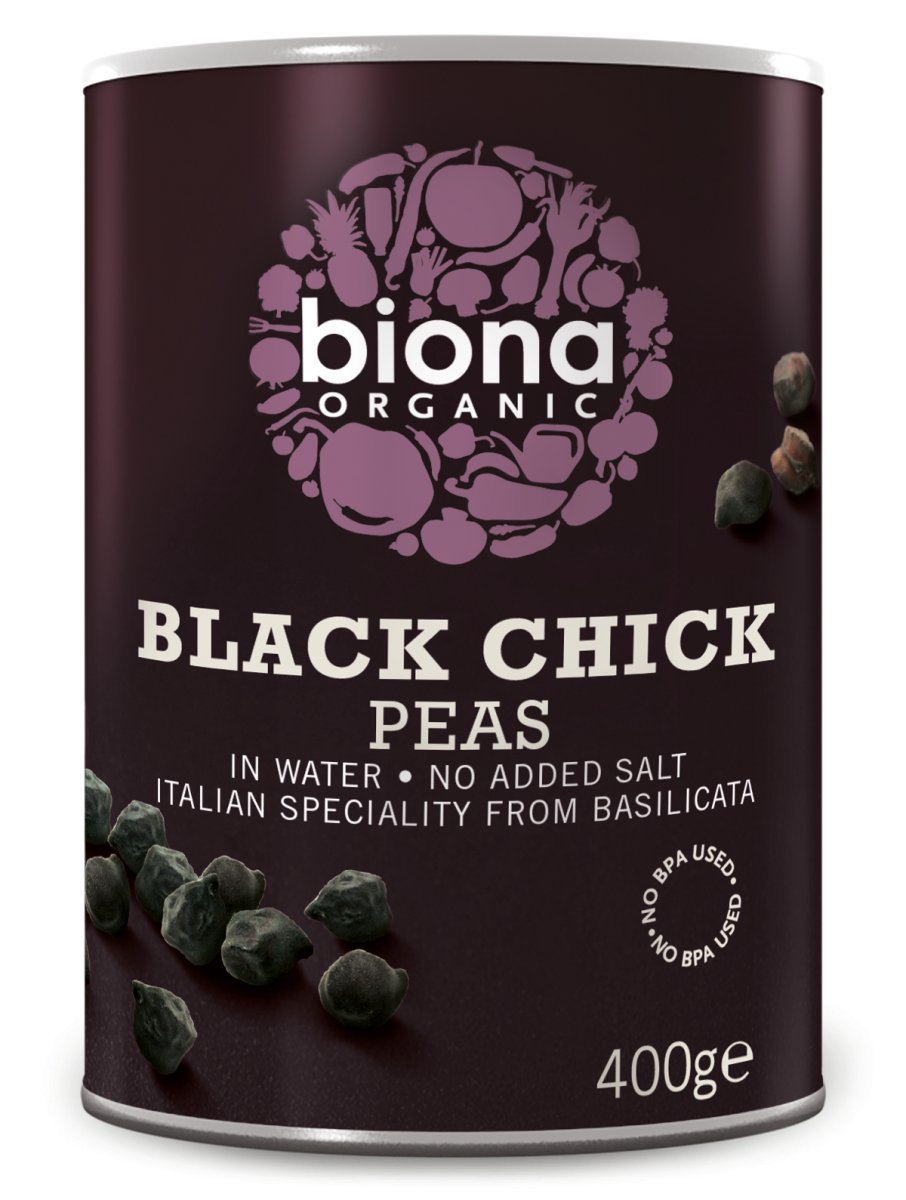 Biona Organic Black Chickpeas 400g: Amazon.co.uk: Grocery