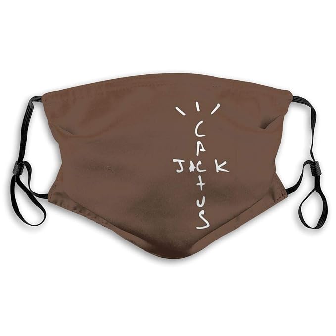 Cactus Jack - Travis Scott face mask Washable Cloth Reusable and ...