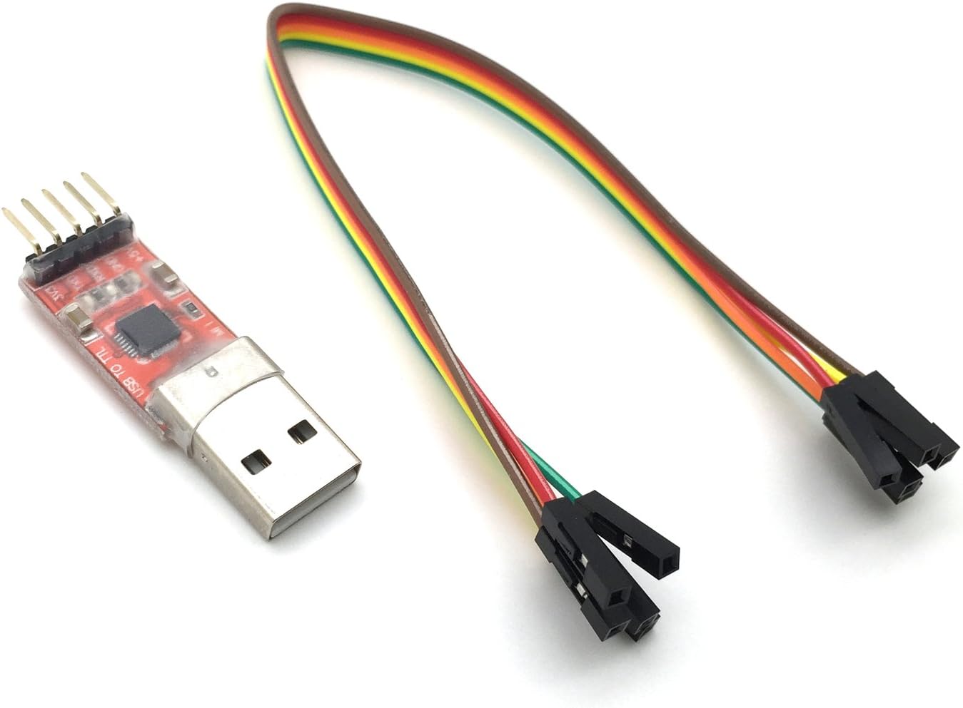 AptoFun 3.3V/5V Tipo A USB a TTL UART UART Convertidor UART UART de 5 ...