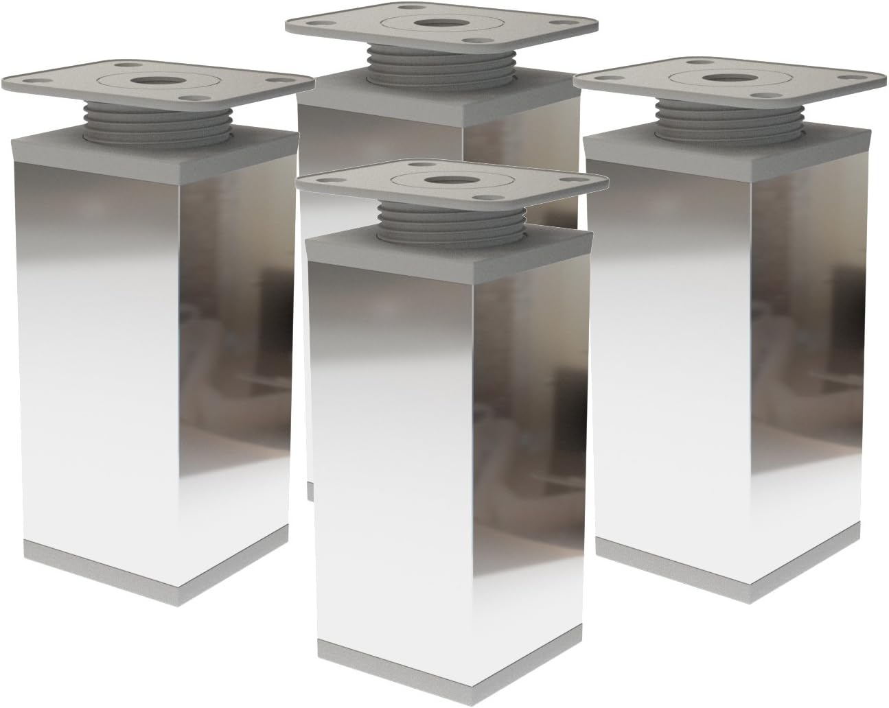 Furniture Feet Metal Table Legs Height-Adjustable Furniture Foot Sofa ...