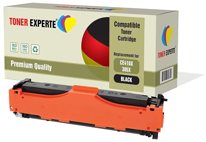 TONER EXPERTE® Compatible with HP 305X CE410X Black Premium Toner ...
