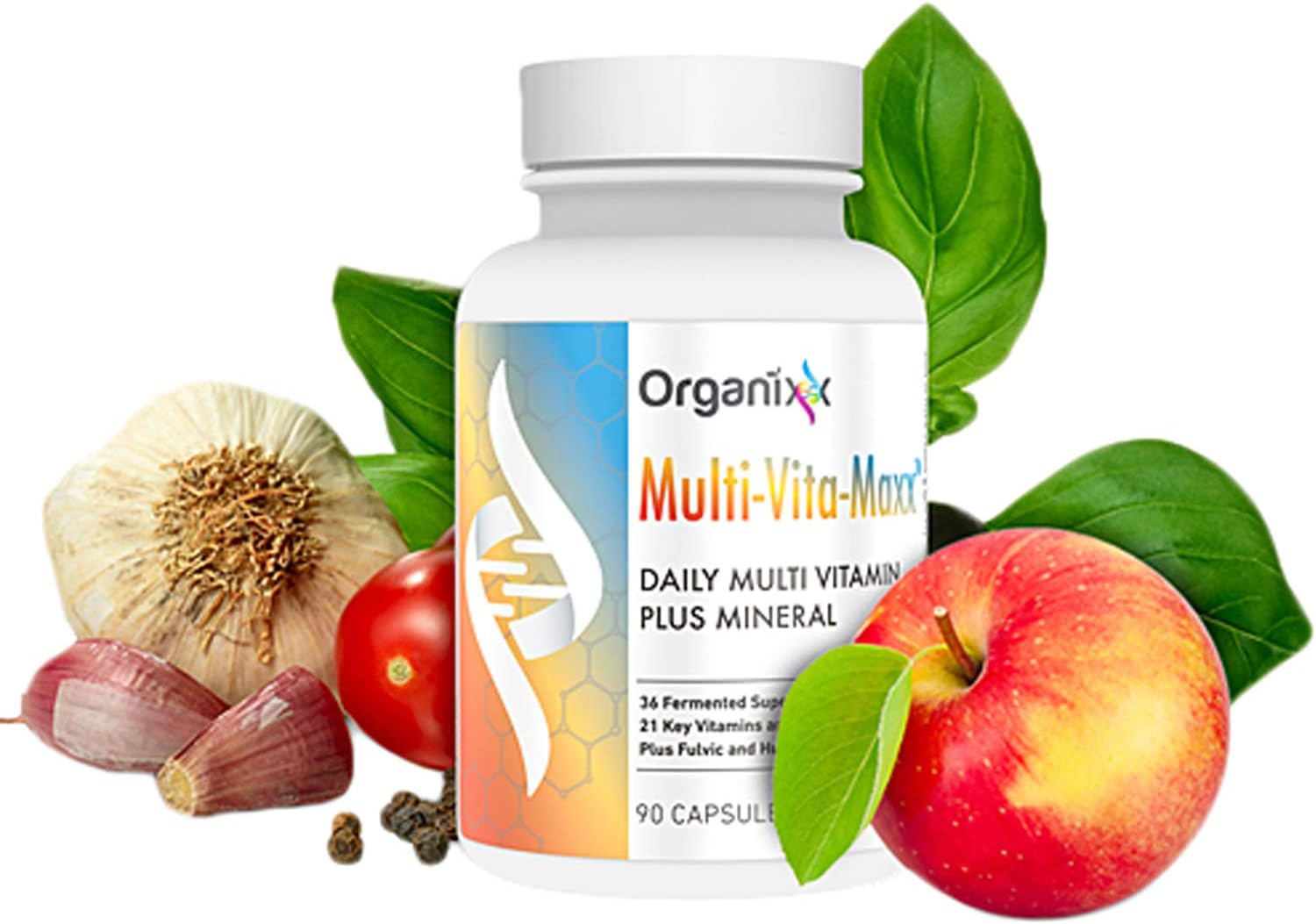 Organixx - Multi-Vita-Maxx - Whole Foods Multivitamin for Men and Women ...