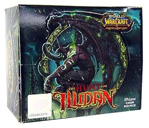 Amazon.com: World of Warcraft TCG WoW Trading Card Game Hunt for Illidan Booster Box (24 Packs ...