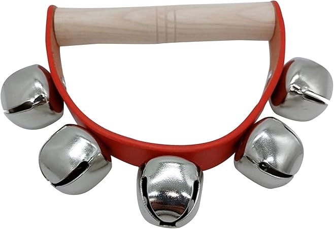 Handheld Sleigh Bells Educational Percussion Instrument for Children ...