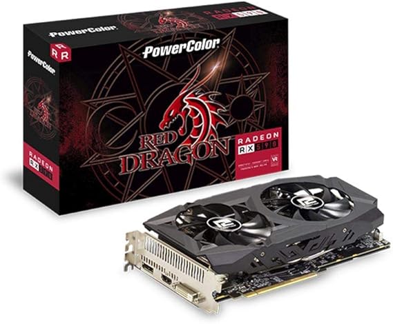 Powercolor Radeon RX 590 Red Dragon graphics card - 8: Amazon.co.uk ...