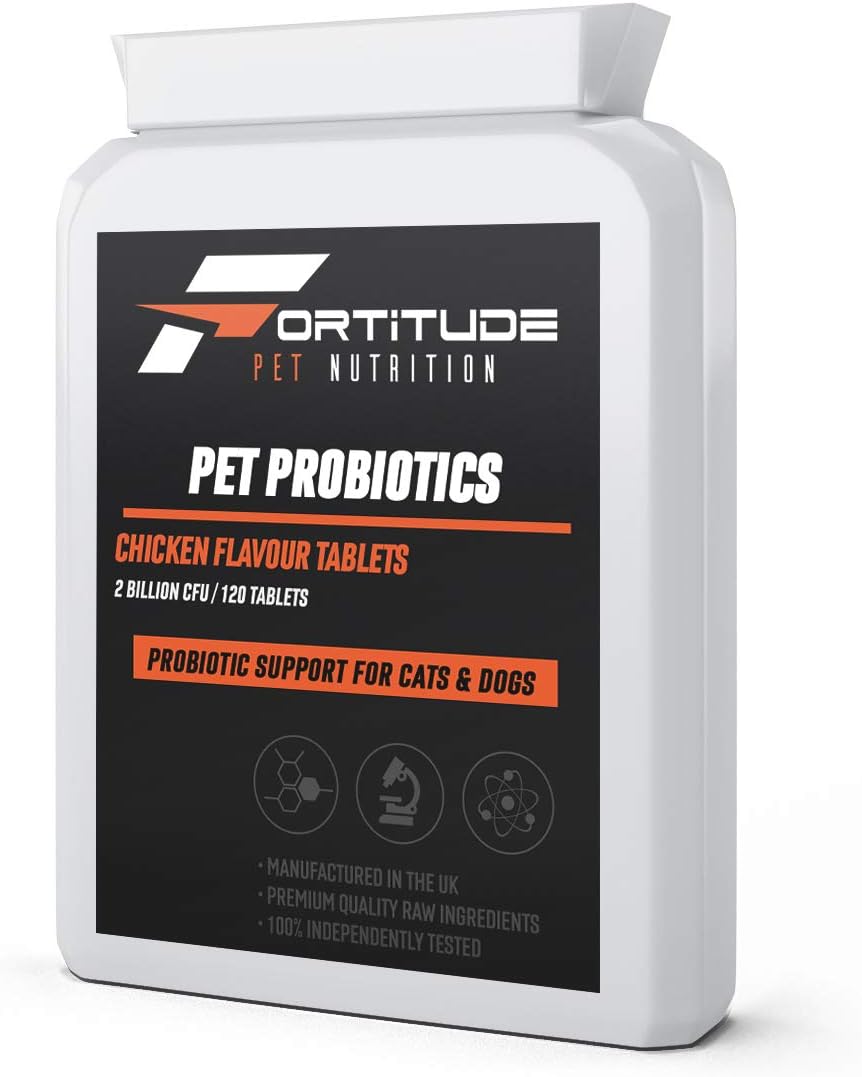 Fortitude Pet Nutrition Probiotiques pour Animaux de Compagnie pour ...