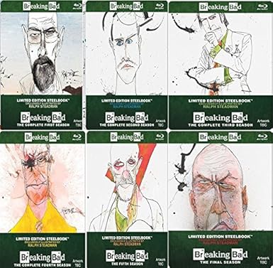 Breaking Bad Complete steelbook collection UK Exclusive Limited Edition ...