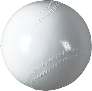 Markwort 12-Inch Softball Size Plastic Solid Cover Hollow Balls, White ...