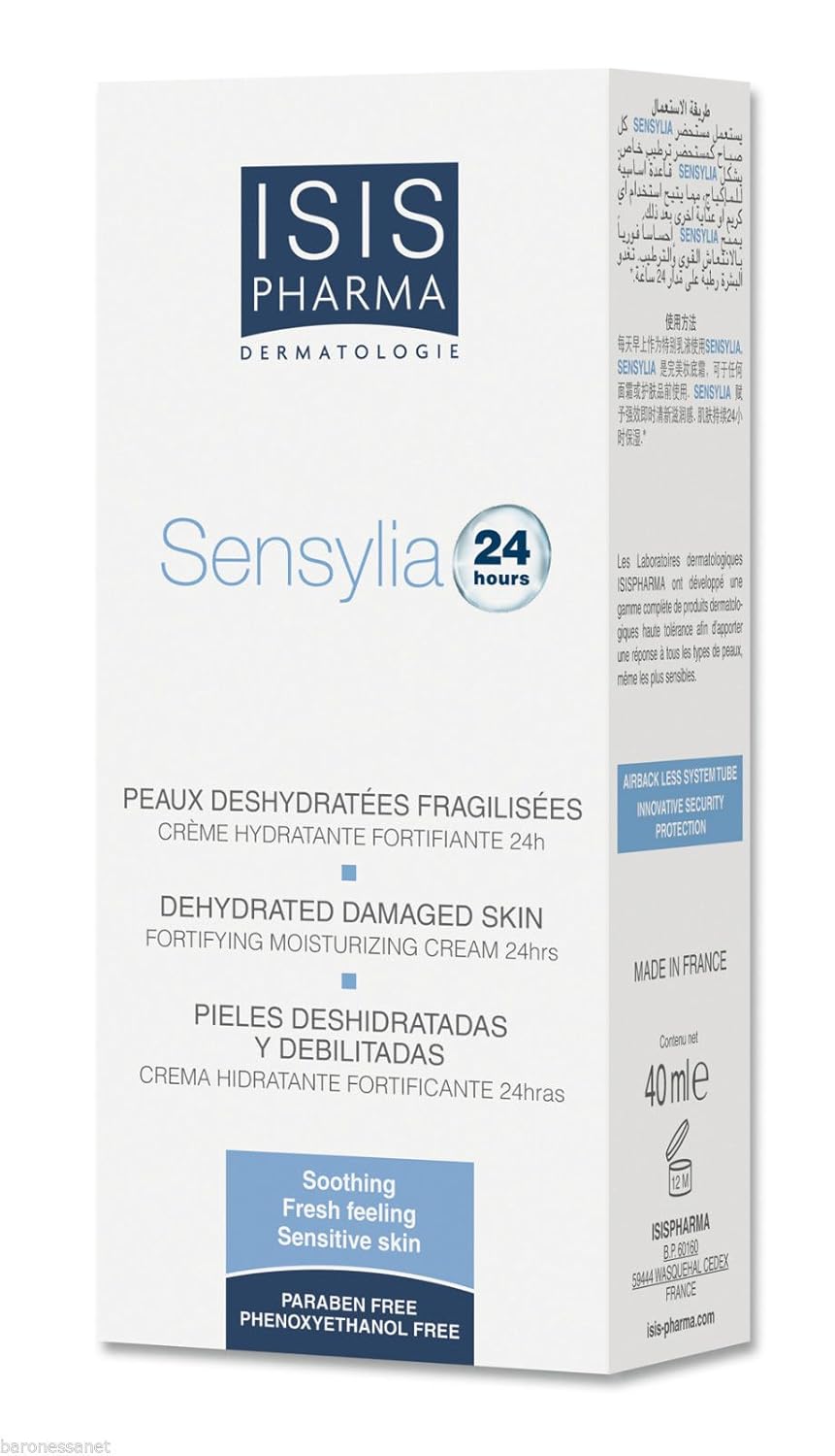 Amazon.com: Isis Pharma Sensylia 24 Hours Cream for Dehydrated Damaged ...