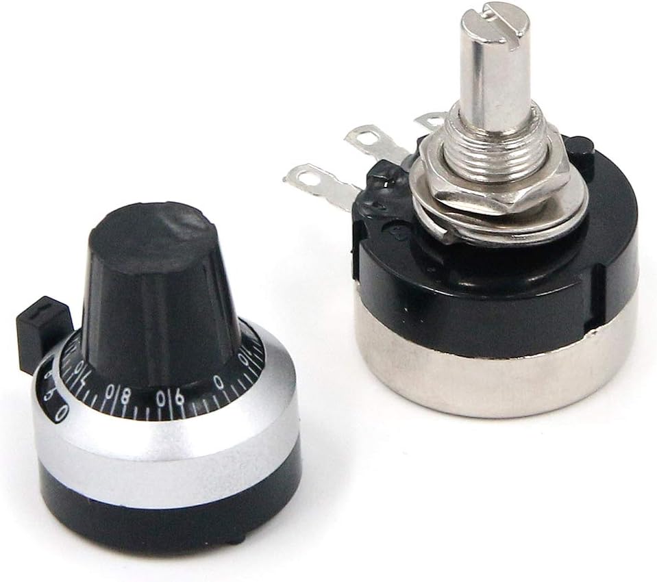FarBoat 2K Potentiometer with A03 Knob 20S b202 RV24YN Single Turn ...