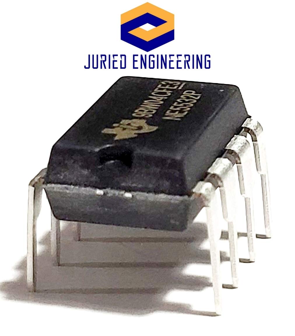Juried Engineering Texas Instruments NE5532P NE5532 Dual Low-Noise High-Speed Audio Operational ...