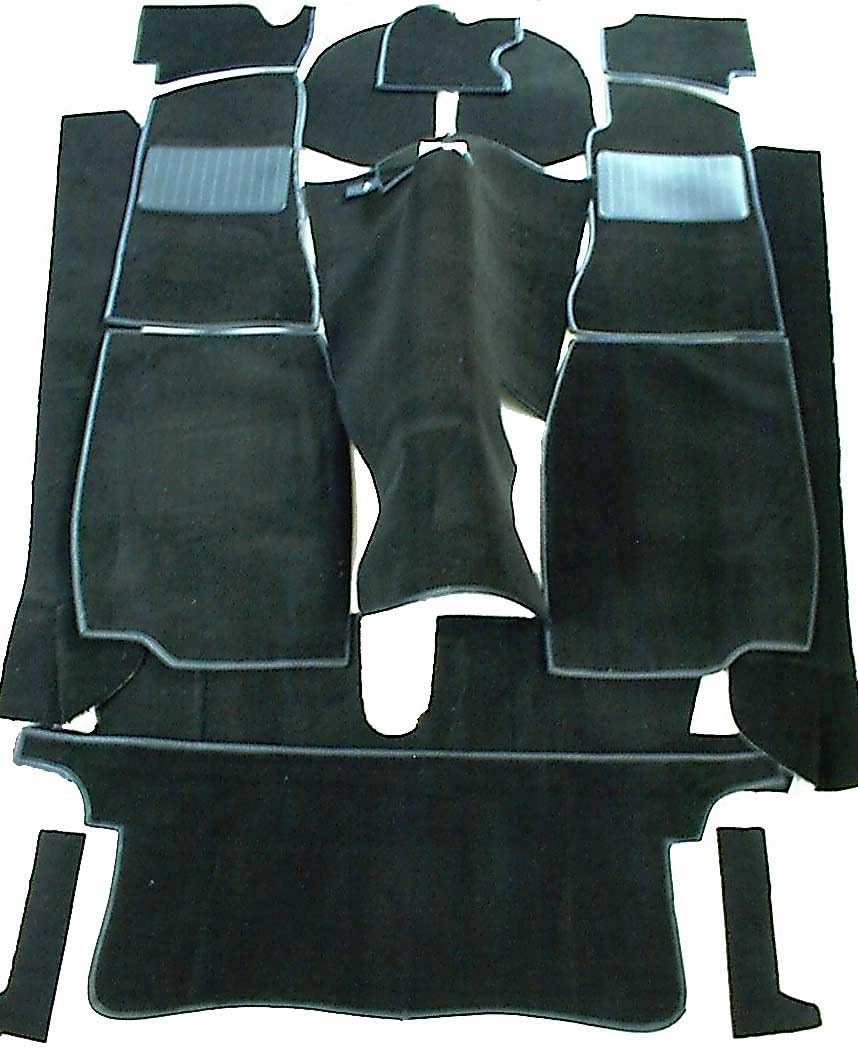 MGB Black Carpet Set - High Quality: Amazon.co.uk: Car & Motorbike