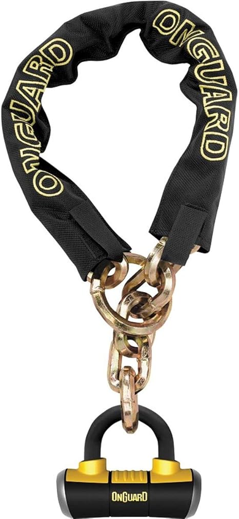 Amazon.com: ONGUARD Mastiff Cinch Loop Chain with X4 Padlock (4'4"/10mm ...