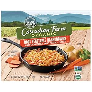 Cascadian Farm Organic Root Vegetable Hash Browns, 12oz Bag (Frozen ...