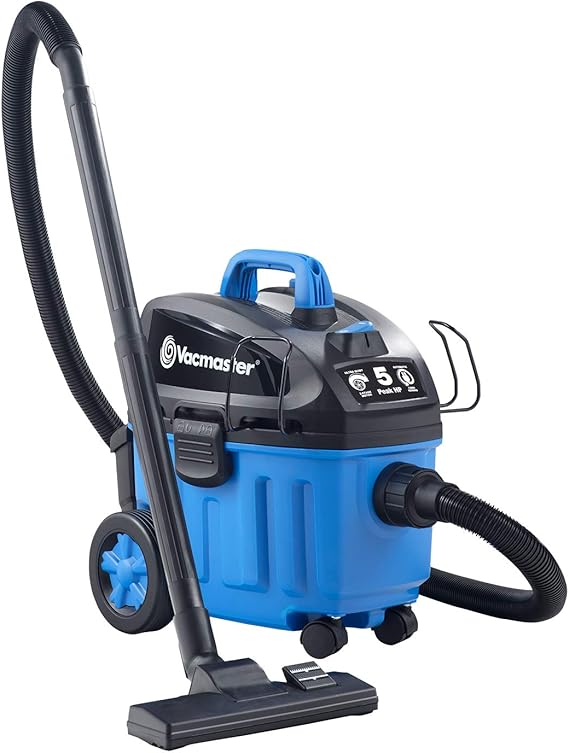 Vacmaster 4 Gallon, 5 Peak HP with 2-Stage Industrial Motor Wet/Dry ...