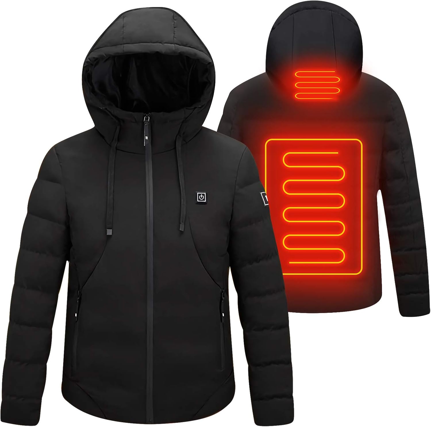 Bilisder Veste Chauffante Electrique Veste Chauffant USB Manteau ...