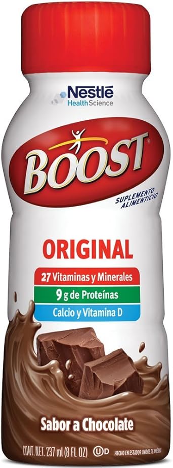 BOOST Original, Sumplemento Alimenticio, Chocolate, 237 mililitros ...