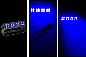 Amazon.com: American Dj Uv Bar 16 High Output Led Blacklight 16X1 Watt ...