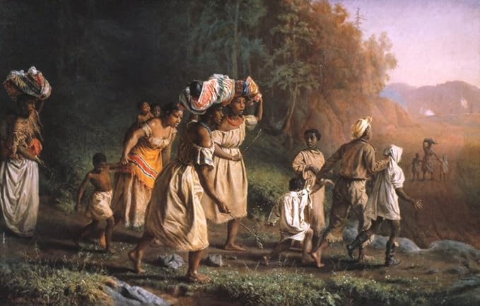 Fugitive Slaves 1867 NOn To Freedom Fugitive Slaves Entering Union ...