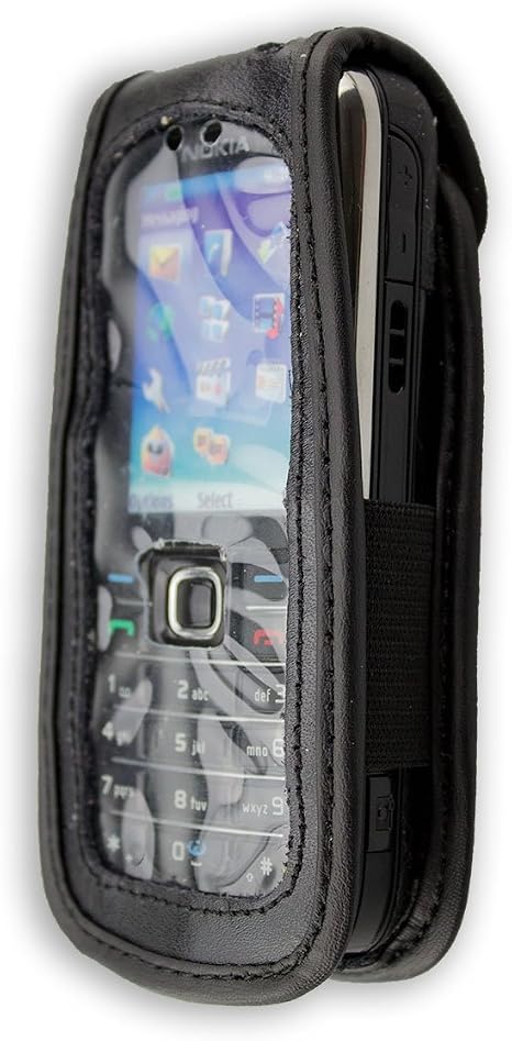 caseroxx Leather-Case with belt clip for Nokia 6233/6234 made of ...