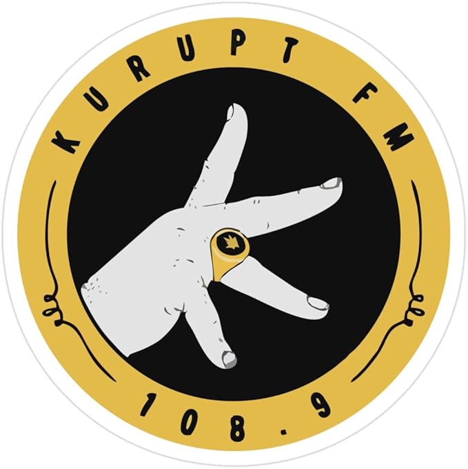 Amazon.com: Jess-Sha Store 3 PCs Stickers Kurupt Fm Logo Merchandise ...