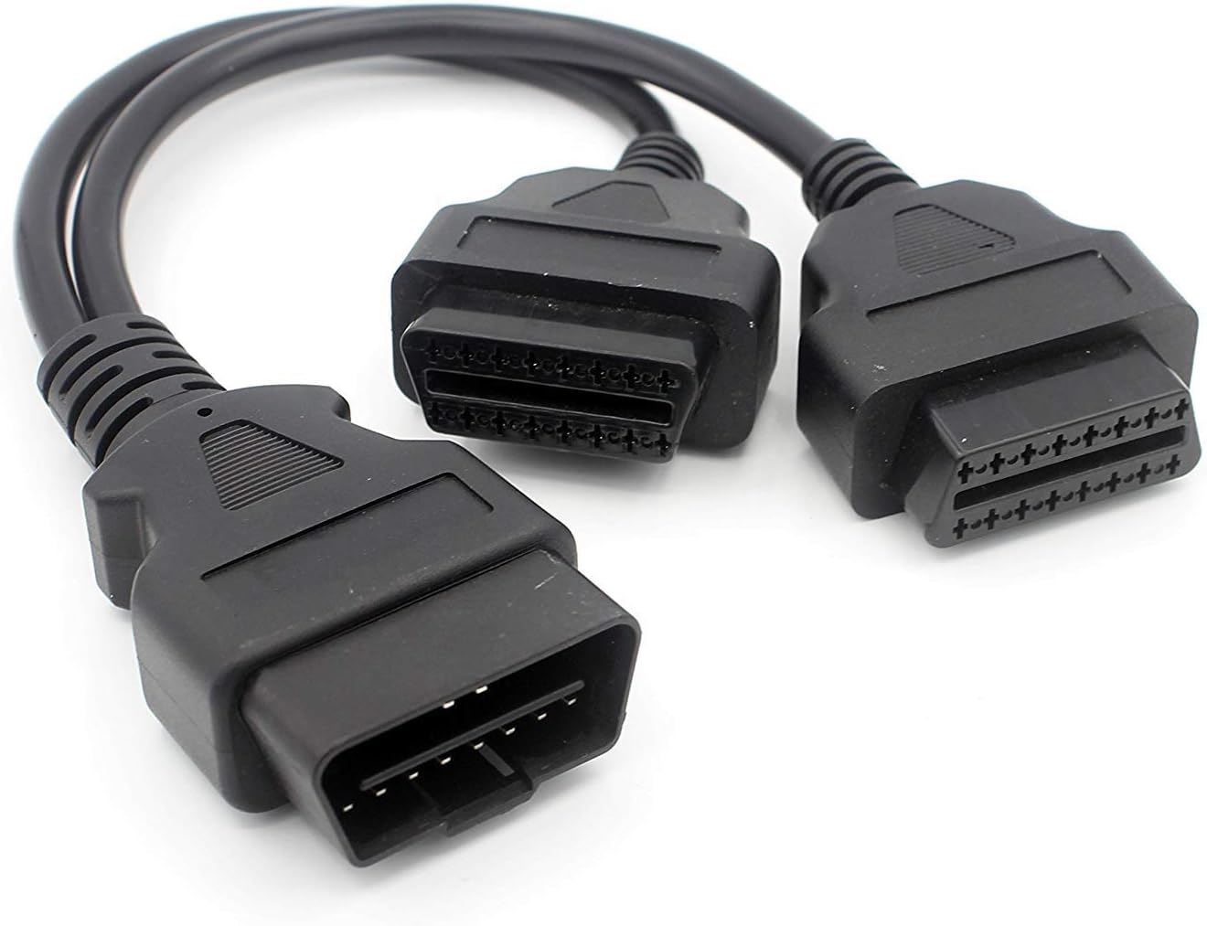 proscan automotive OBD-II OBD2 Splitter Cable 1 to 2 - Durable Cord 16 ...