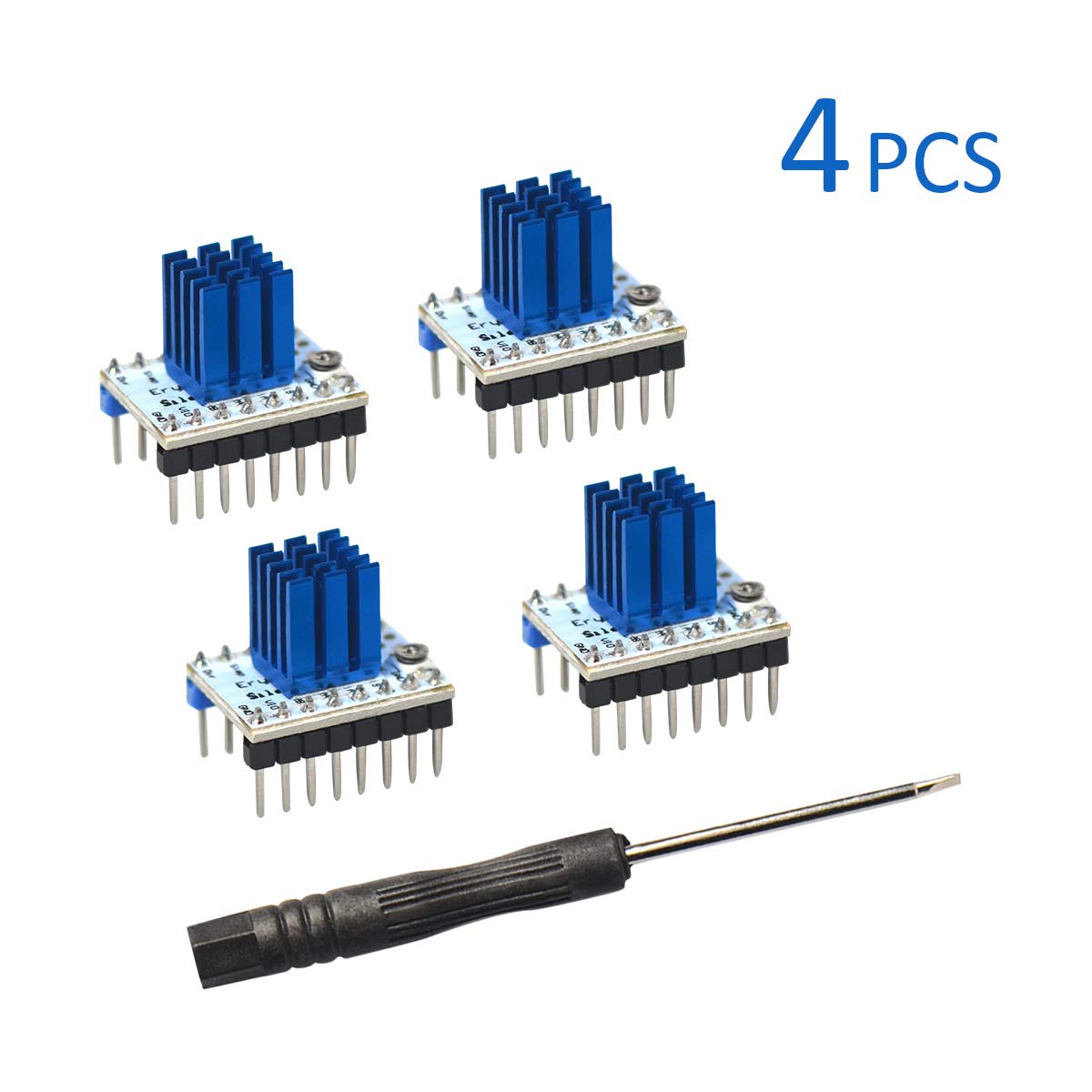 TMC2208 3D Printer Stepper Motor Driver Module 4pcs Pack Eryone With